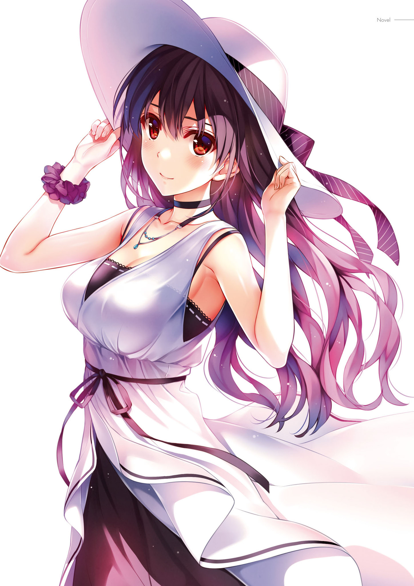 misaki kurehito saenai heroine no sodatekata kasumigaoka utaha dress summer dress | #961984 ...